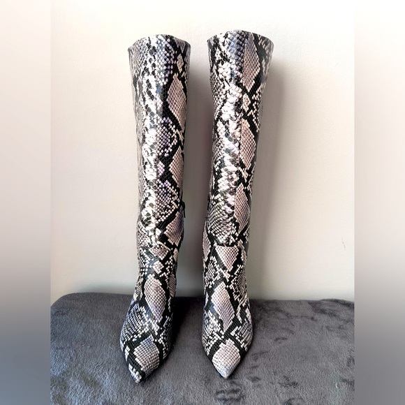 Kenneth Cole New York | Shoes | Kenneth Cole Riley Knee High Python ...